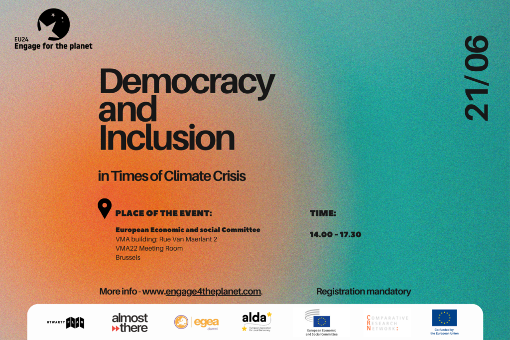 EU24 Final Event - Democracy and Inclusivity in Times of Climate Crisis ...